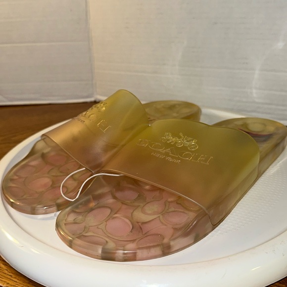 Coach | Shoes | Coach Jelly Slides | Poshmark